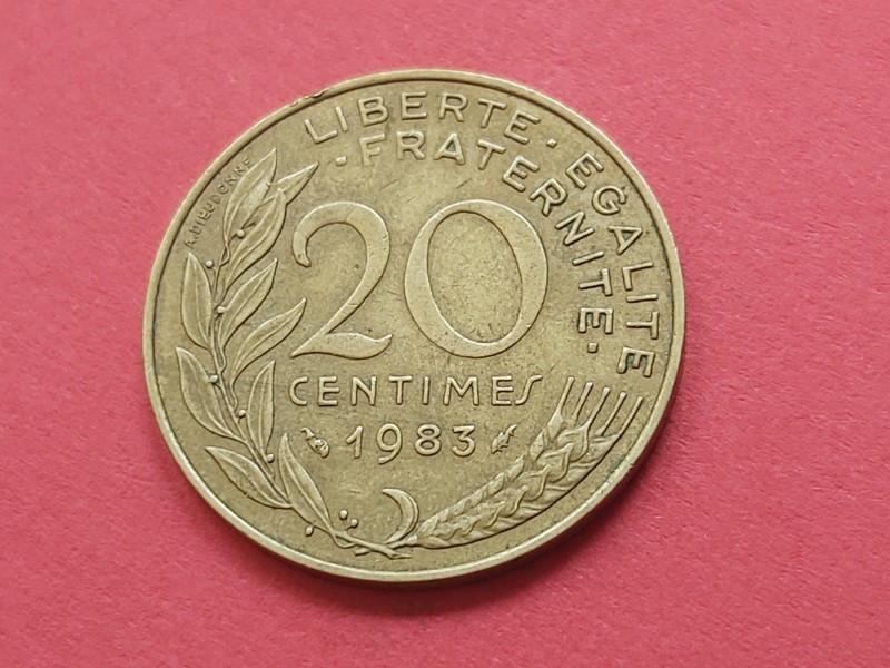 Francuska - 20 centimes 1983 god