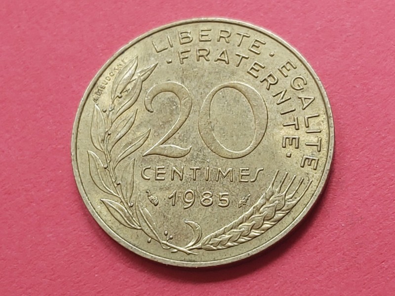 Francuska - 20 centimes 1985 god