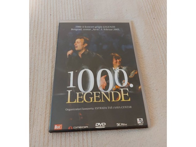 Legende 1000. koncert, 2005, Dvd