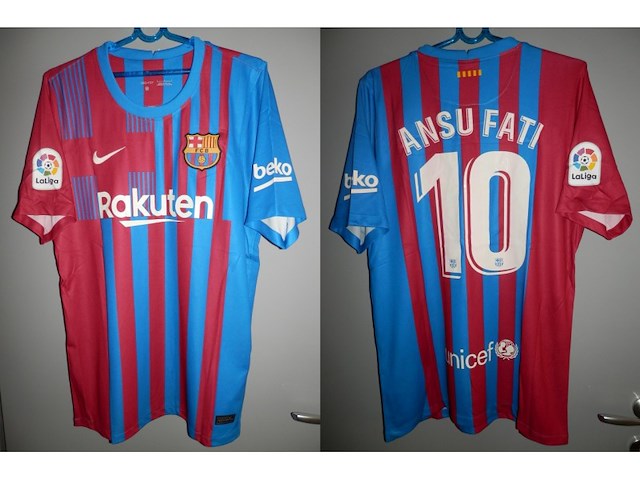 Barcelona dres 2021-22 Ansu Fati 10 LFP