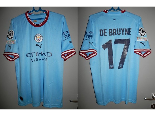 Manchester City dres 2022-23 Kevin De Bruyne 17