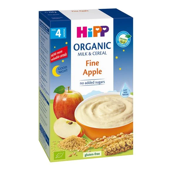 HiPP Instant mlečna kaša za laku noć - jabuka 250g