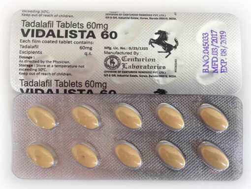 VIDALISTA 60mg Tadalafil 60mg