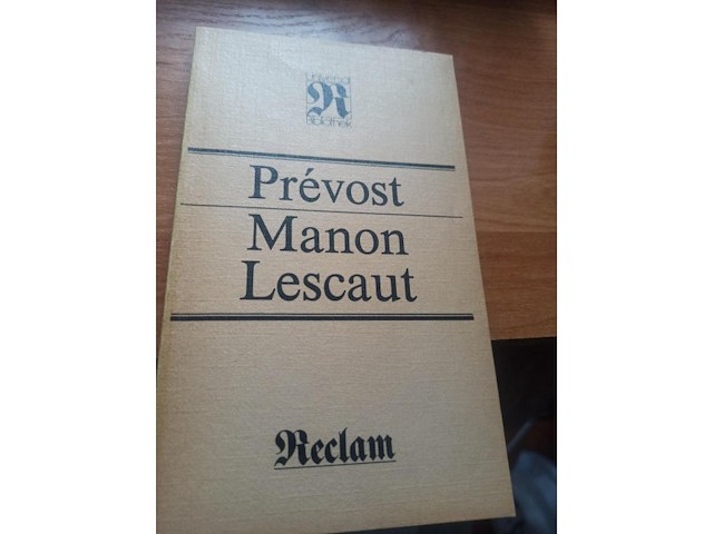 Prevost - Manon Lescaut Nemački jezik