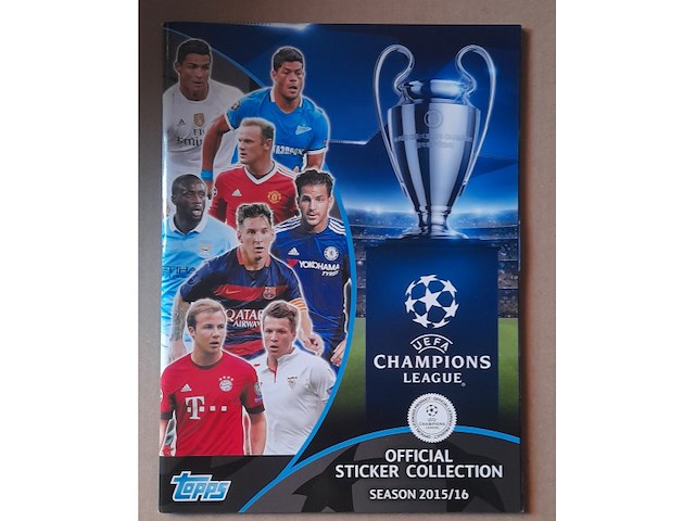 Champions League 2015-16, Topps, Prazan album
