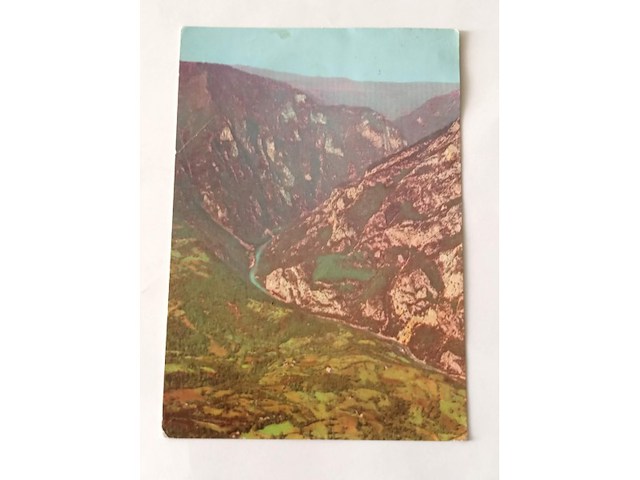 Durmitor - Pogled sa Ćurevca na Kanjon Tare -