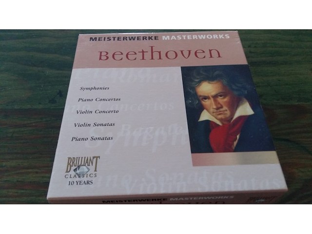 BEETHOVEN - MASTERWORKS  10CD BOX SET