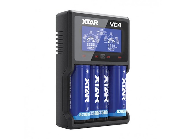 USB punjač akumulatora XTAR-VC4