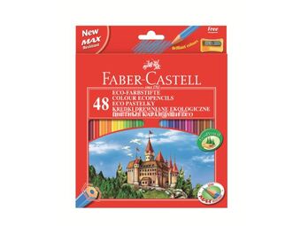 Drvene bojice Castell set - 48 boja (Faber Castel - Drvene)