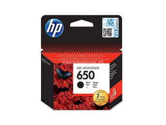 HP ink CZ101AE blk, No.650 ( )