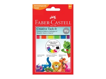 Masa za lepljenje Faber Castell Tack-It 50 gr (uklonjivi lepak)