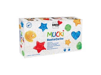 Set dečijih hobi boja MUCKI 6 x 80 ml (dečije hobi boje MUCKI)