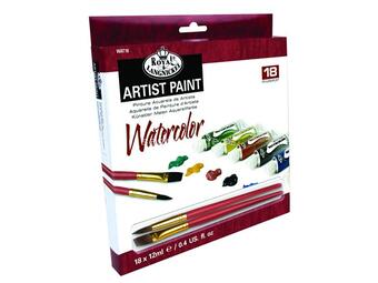 Akvarelne boje ARTIST Paint 18x12ml (slikarski set Royal &amp;)