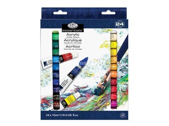 Akrilne boje ARTIST Paint 24x12ml (slikarski set Royal &amp;)