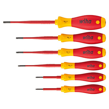 Wiha komplet TORX® odvijača VDE SlimFix SoftFinish 6 kom - W36558