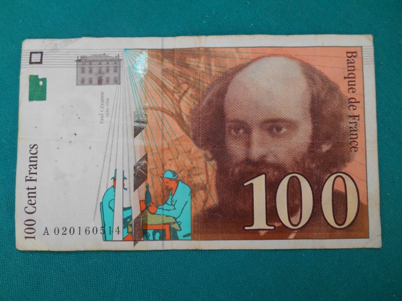 100 franaka 1997 francuska