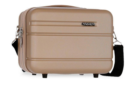 Movom ABS beauty case champagne