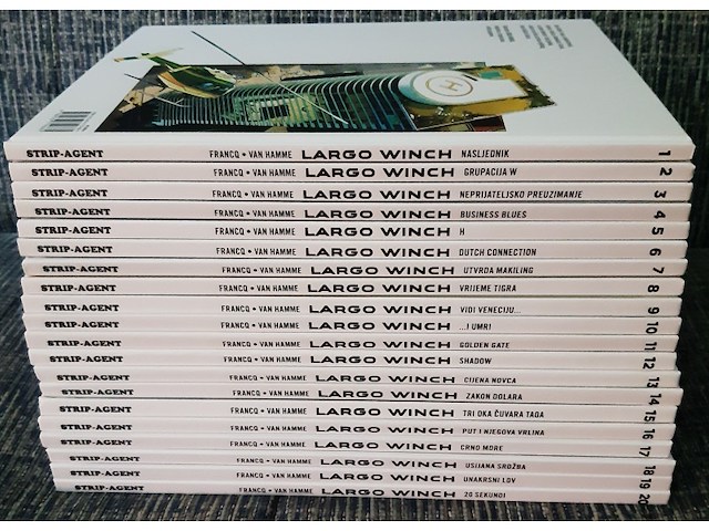Largo Winch 1-20 (komplet)