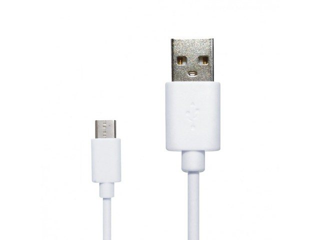 Kabl USB2.0 A muški-USB C muški beli 2.0m