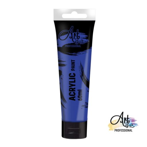 Akrilna boja BLUE ULTRAMARINE 60ml, ART LINE Professional