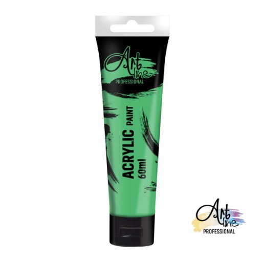 Akrilna boja GREEN EMERALD 60ml, ART LINE Professional