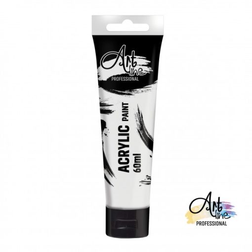 Akrilna boja TITANIUM WHITE BELA 60ml, ART LINE Professional