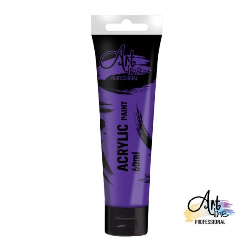 Akrilna boja VIOLET LJUBIČASTA 60ml, ART LINE Professional