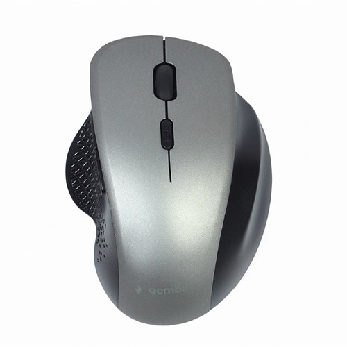 Gembird 6-button wireless optical mouse, black-spacegrey | MUSW-6B-02-BG