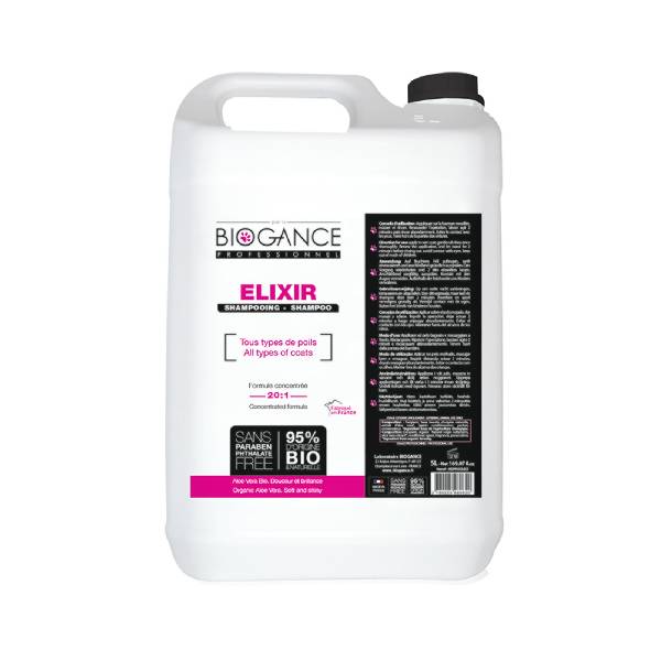 Biogance Pro Universal Elixir Shampoo, univerzalni šampon za pse i mačke - 5l