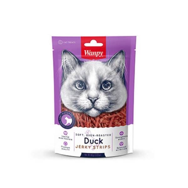 Wanpy Soft Duck Jerky Strips for Cat poslastica za mačke - 80gr