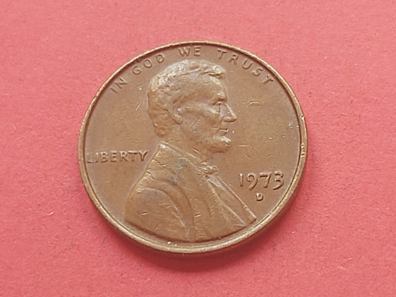 USA - 1 cent 1973 god D