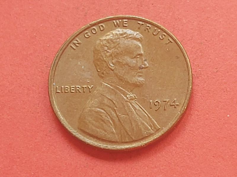 USA - 1 cent 1974 god