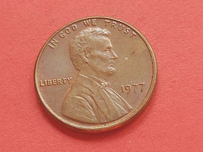 USA - 1 cent 1977 god