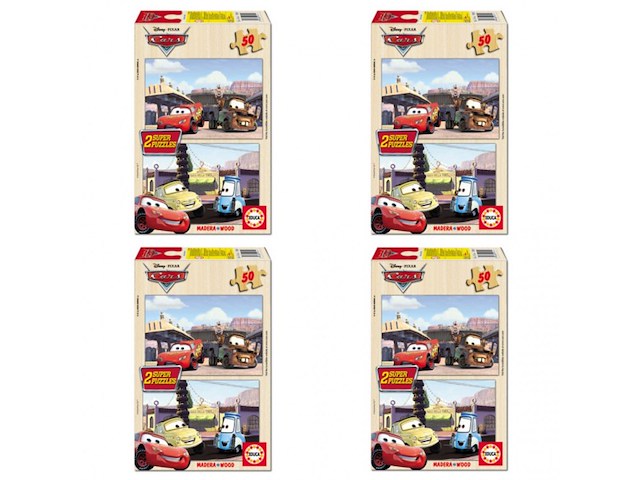 CARS PUZZLE 2 in 1