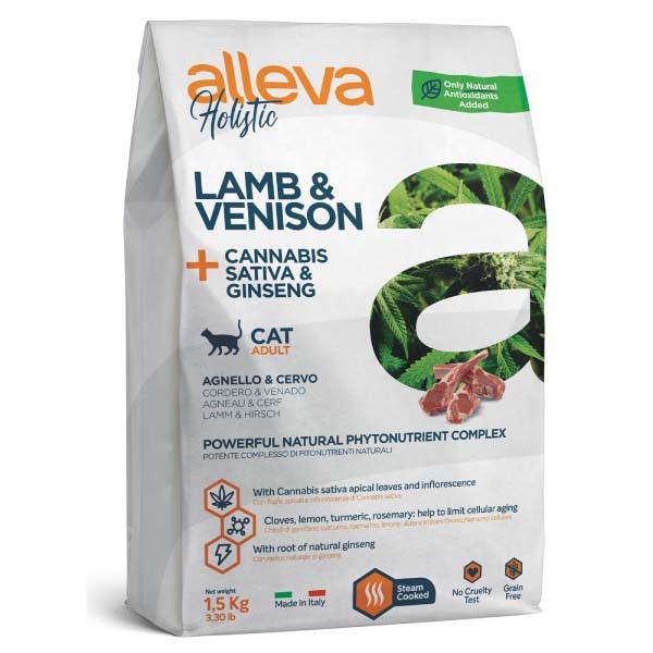 Alleva Cat Adult Holistic Lamb&Venison 1.5KG