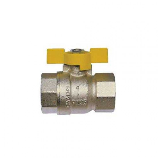 KUGLA VENTIL ZA GAS 1/2"(LEPTIR)