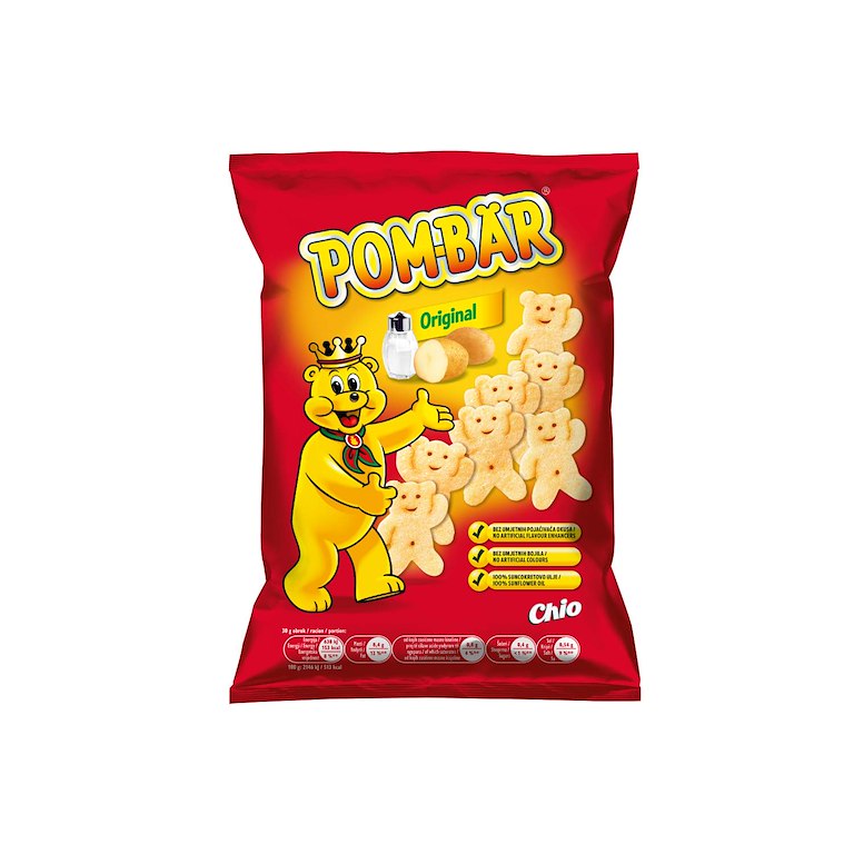 Chio flips pom bar original 50g chio