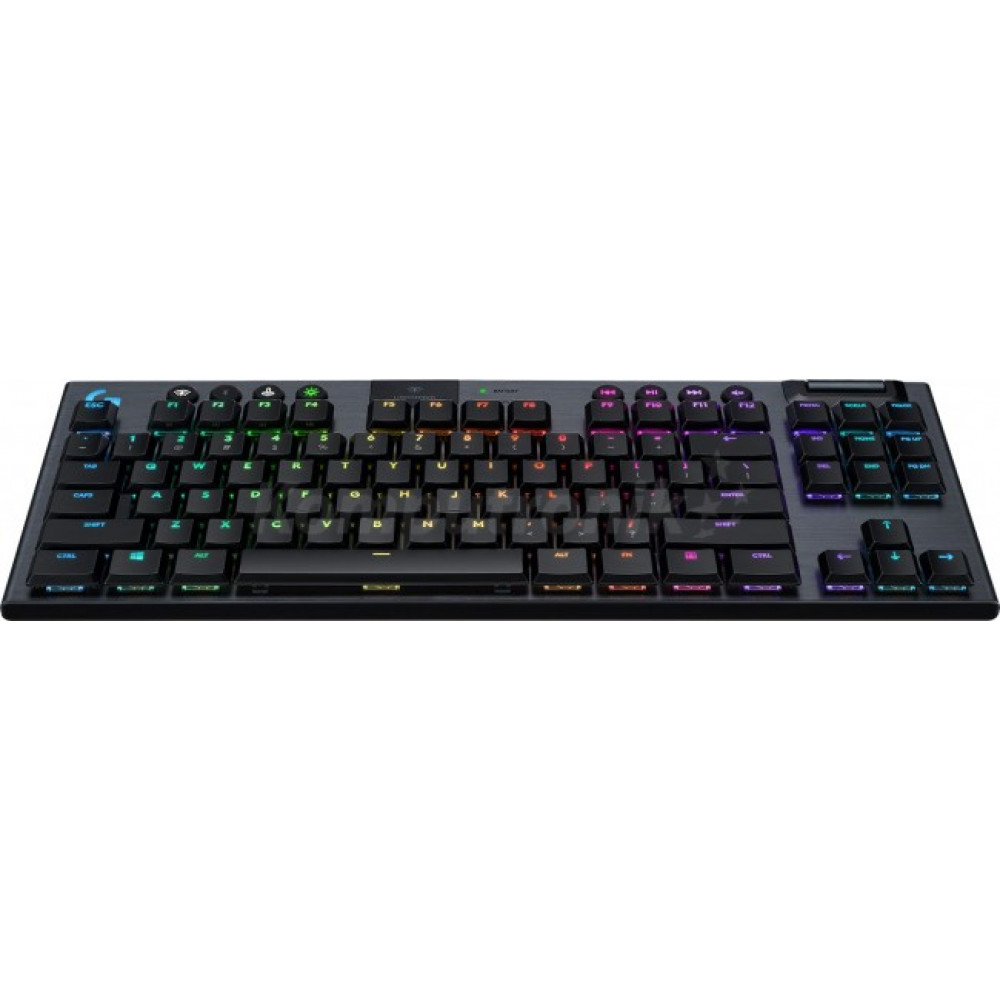 Logitech G915 Tenkeyless Lightspeed Wireless Gaming Keyboard, Carbon