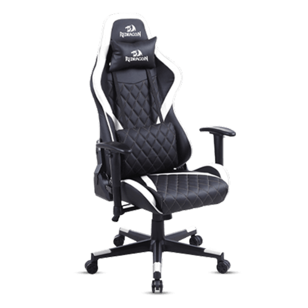 REDRAGON Gaia Gaming Chair - Black/White
