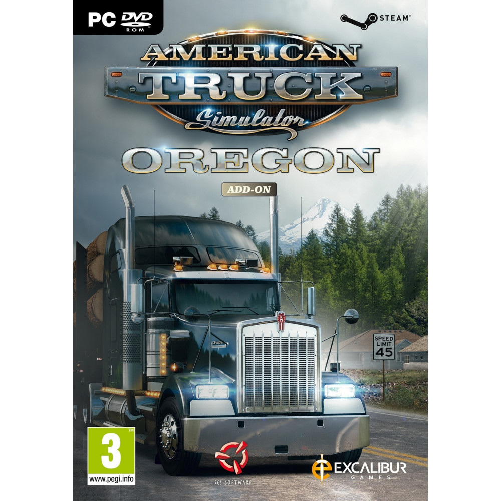 PC American Truck Simulator Oregon Add-on