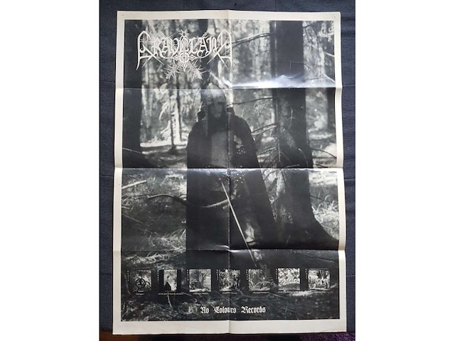 GRAVELAND Plakat sa AUTOGRAMOM 8 x A4