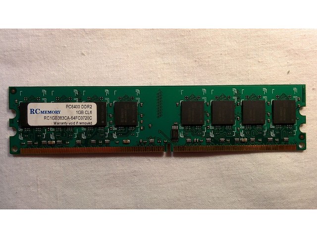 1Gb DDR2 800Mhz RC Memory CL5