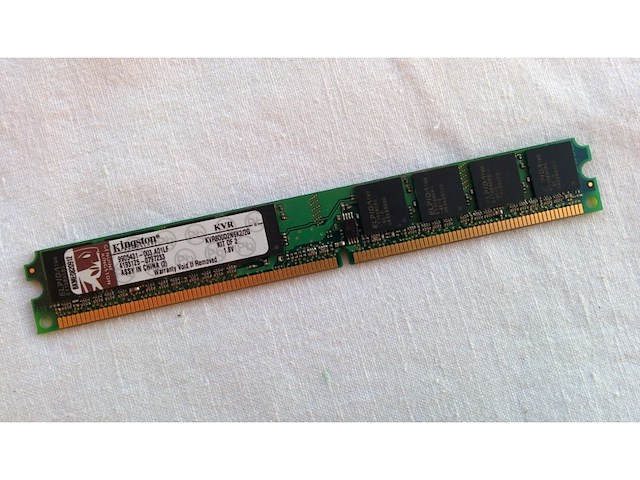 1Gb DDR2 Kingston 800MHz, Low Profile jednostrana