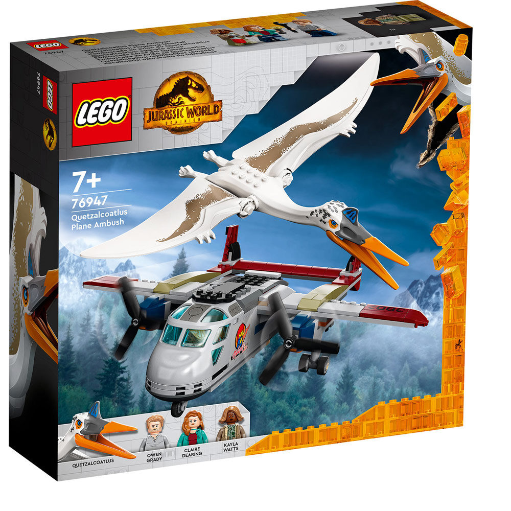 LEGO JURASSIC Kvecalkoatlus: napad na avion