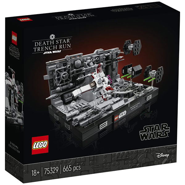 LEGO STAR WARS Diorama jurnjave u rovovima na zvezdi smrti
