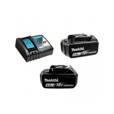 MAKITA SET 6 BL1860B 2 x 6.0Ah + DC18RC brzi punjač 18 V