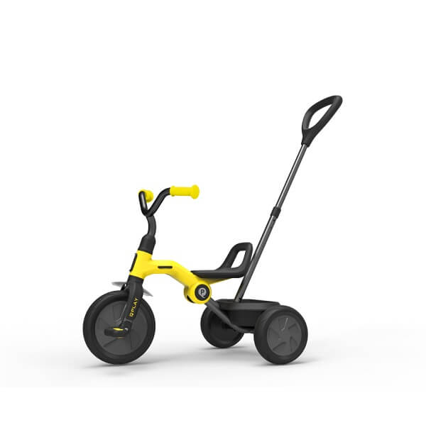 Sklopivi tricikl QPlay Ant Plus bez tende – žuti, 7547