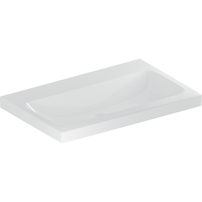 Geberit iCon Light nadgradni umivaonik 75 cm, bez preliva