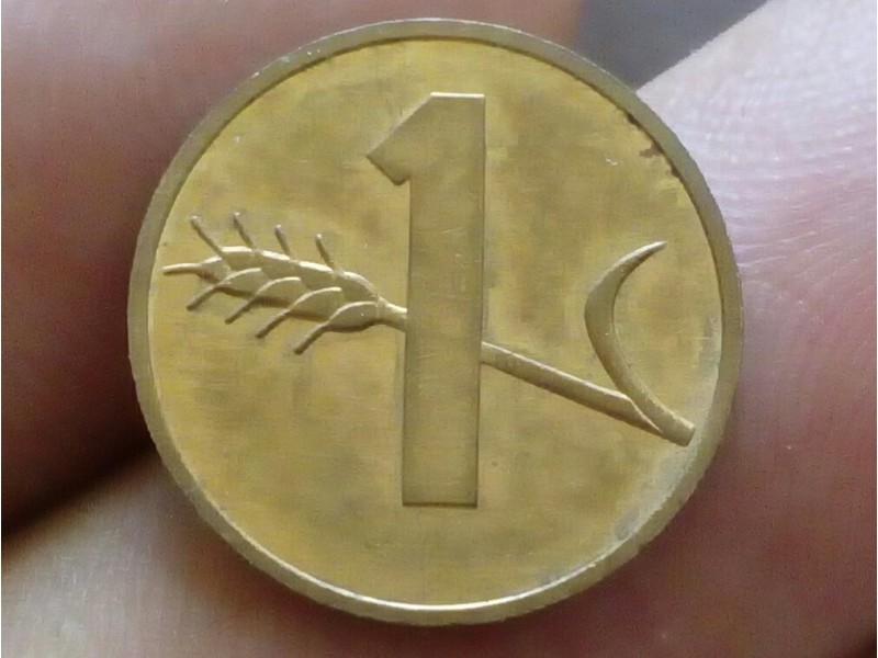 Svajcarska, 1 rapen 1977