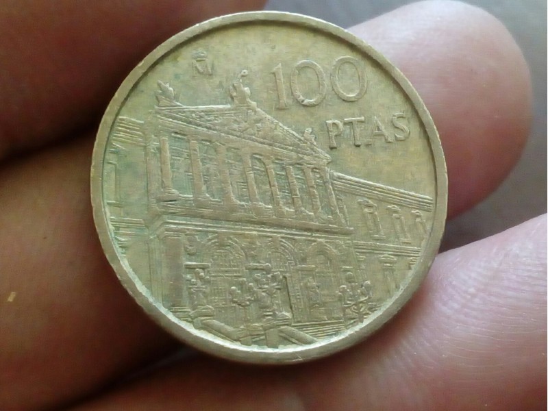 Spanija, 100 pesetas 1996, jubilarac